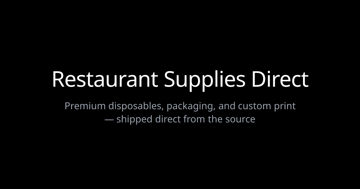 Complete Restaurant Supply Checklist for New Restaurant Owners | RSD ...